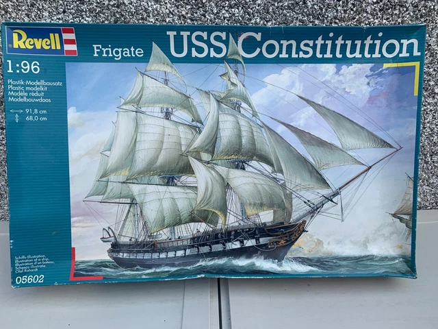 REVELL USS CONSTITUTION Frigate Ship Model Kit EUR 139,19 - PicClick IT