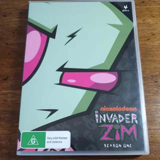 INVADER ZIM DVD Season One 1 Nickelodeon R4 LIKE NEW FREE POST £12.78 ...