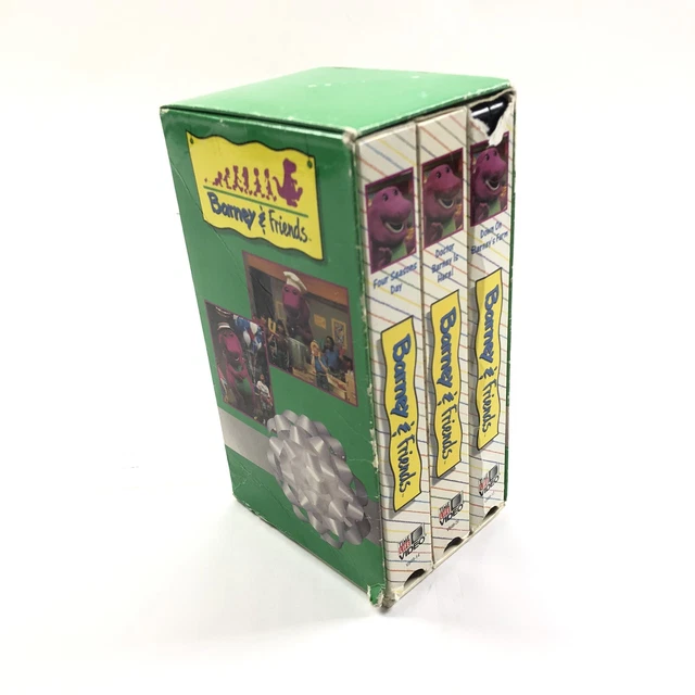 BARNEY & FRIENDS Time Life Box Set Of 3: Four Seasons, Doctor & On the ...