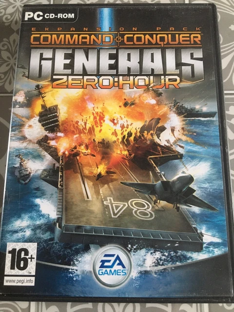 COMMAND & CONQUER: Generals Zero Hour (Expansion Pack PC CD-ROM) EUR 2,34 - PicClick IT