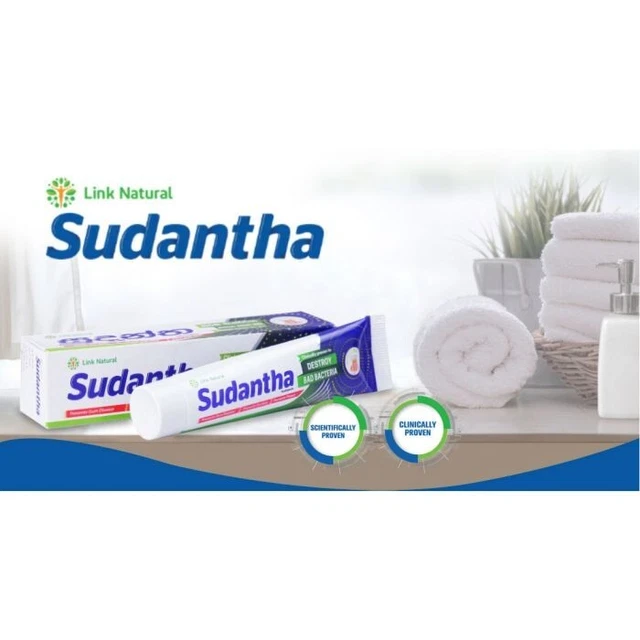 LINK SUDANTHA HERBAL toothpaste Non FLUORIDE AYURVEDA. £16.13 - PicClick UK