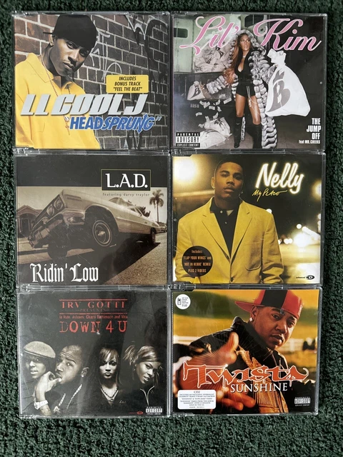 BUNDLE RAP/HIP HOP - 6 CD Singles. LL Cool J,lil Kim, Nelly, Irv Gotti ...