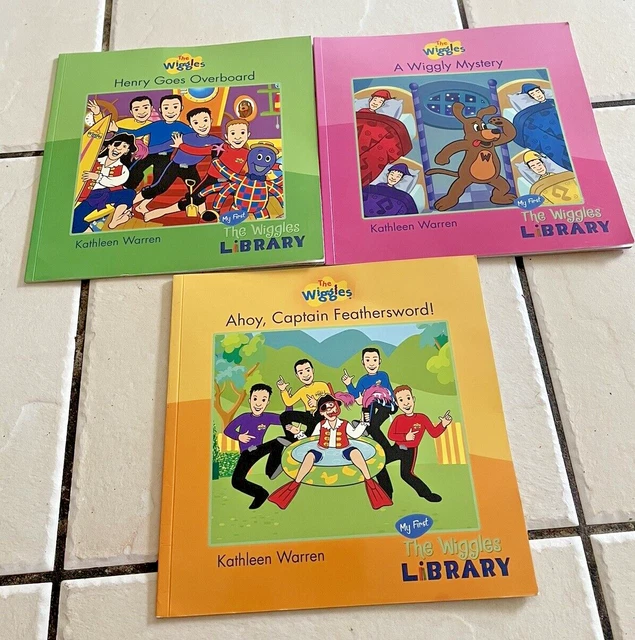 THE WIGGLES MY First Library X3 Books Original Wiggles - Paperback 2007 ...