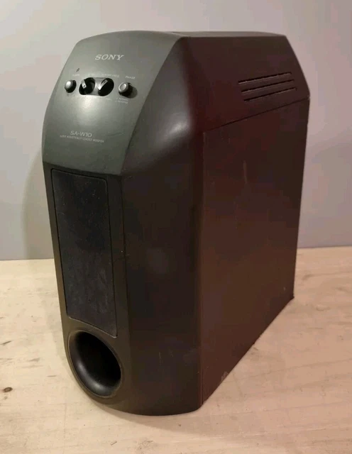 SONY SA-W10 ACTIVE Super Woofer - Surround Sound Sub £34.99 - PicClick UK