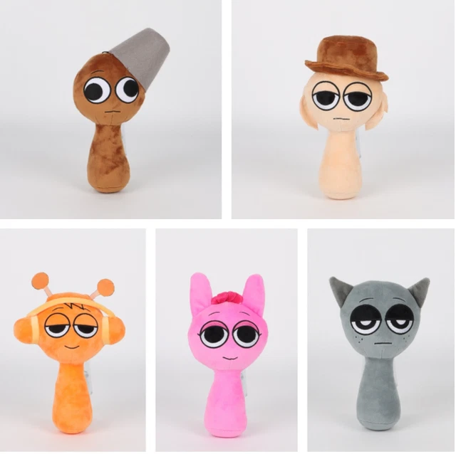 SPRUNKI PLUSH,SPRUNKI GAME Plush,Wenda Sprunki,Sprunki Gray,for Kids ...