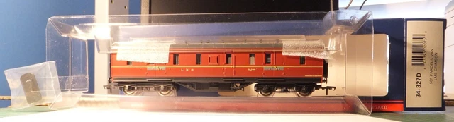 BACHMANN 00 50FT Parcels Van Lms Crimson.'31200' 34-327D £16.15 ...