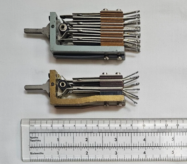 2 X post office key switch - ham radio - audio - restoration project £7 ...