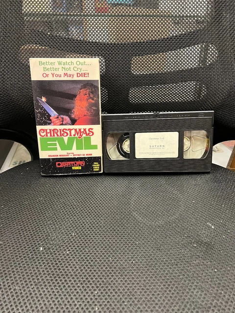 CHRISTMAS EVIL 1980 VHS Saturn Productions Horror Slasher Movie RARE OOP Troma £98.30 - PicClick UK