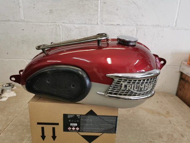 TRIUMPH 3TA 5TA t100 Petrol Tank Oem £200.00 - PicClick UK
