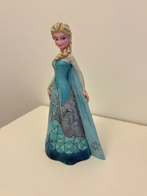 DISNEY TRADITIONS SHOWCASE Collection Frozen Elsa Fortress Of Frost ...