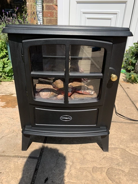 DIMPLEX FREE STANDING Log Effect Adjustable Heat Fire Cost £169.00 ...