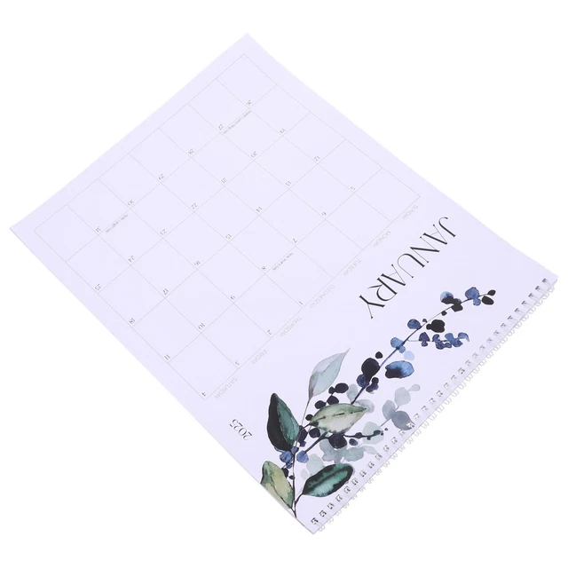 2025 -2026 CALENDAR Office Aesthetic Planner Daily Wall Calendars £14. ...