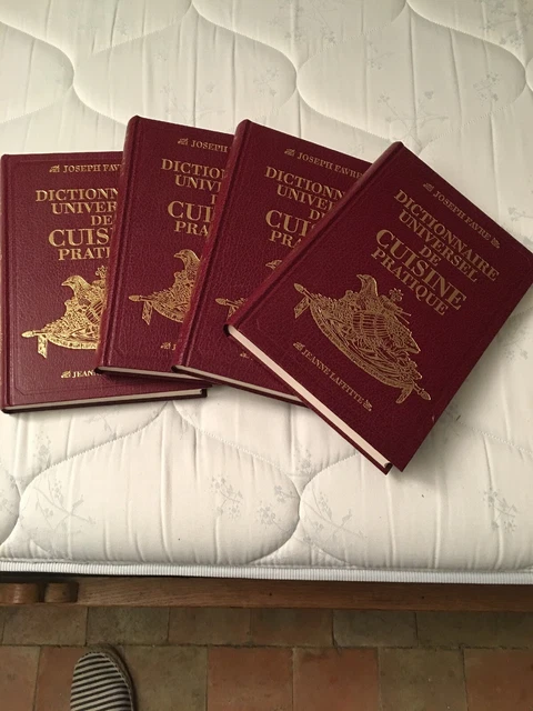 DICTIONNAIRE UNIVERSEL DE Cuisine Pratique Joseph Favre Laffitte ...
