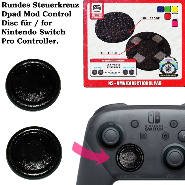 NINTENDO SWITCH PRO Controller Dpad Mod Disc Control Disc Round Control ...