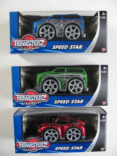 TEAMSTERZ NITRO RACER Speed Star Car 1/32 Toy Model With Towbar 1:32 ...