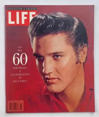 LIFE MAGAZINE FEB 10 1995 ELVIS PRESLEY'S 60th PERFECT! COLLECTIBLE £15 ...