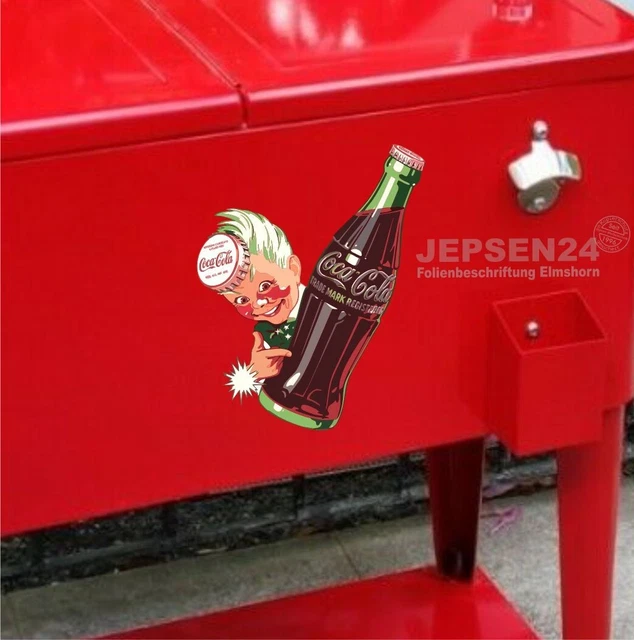 AUTOCOLLANT COCA COLA Sprite Boy 18 x 12 cm Spriteboy réfrigérateur ...