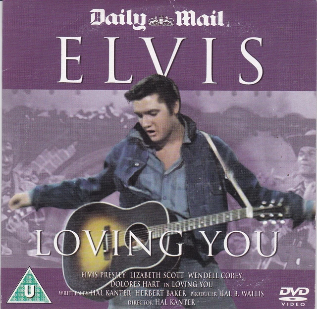 ELVIS LOVING YOU ( DAILY MAIL Newspaper DVD ) DIGITALLY RE-MASTERED EUR ...