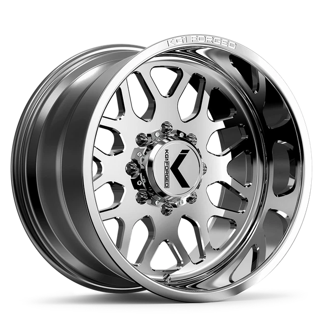 20X12 KG1 FORGED KT001 Veteran Polished Wheels 5x5 (-44mm) Set of 4 EUR ...