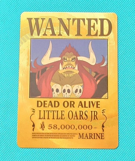 LITTLE OARS JR One Piece Op Carte Card Holo Prism Flash Manga Anime ...