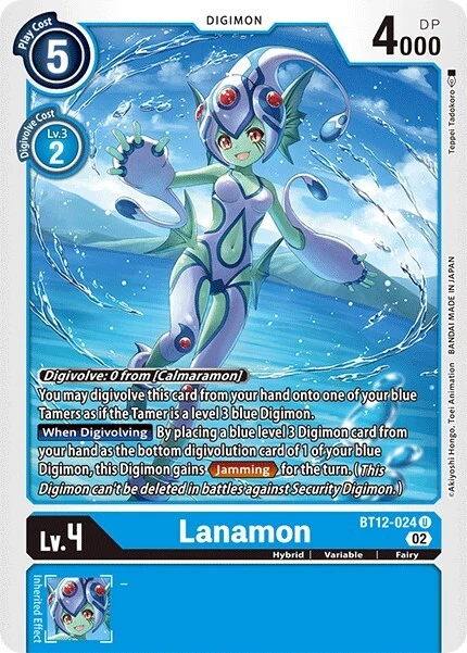BT12-024 U LANAMON Digimon BT12-024 Digimon EUR 1,00 - PicClick FR