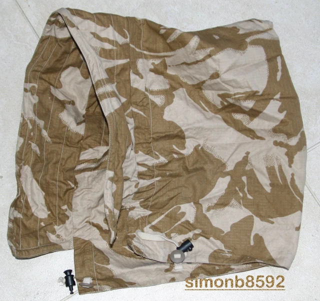 UK BRITISH ARMY Surplus Desert DPM Detachable Smock Hood Rip-Stop Camo Material £8.99 - PicClick UK