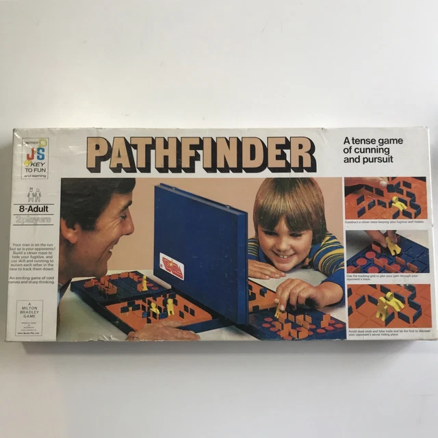 PATHFINDER BOARD GAME Vintage Milton Bradley Path Finder 1977 Complete ...
