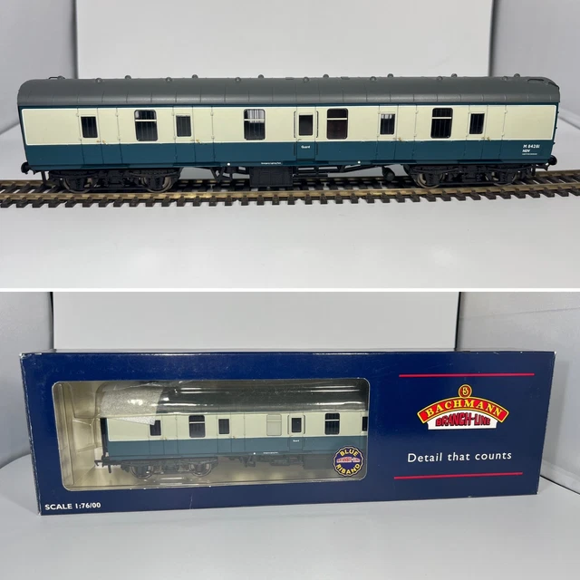 BACHMANN 39-175A MK1 BG Blue Grey Parcels Van Coach Boxed M 84271 NDV ...