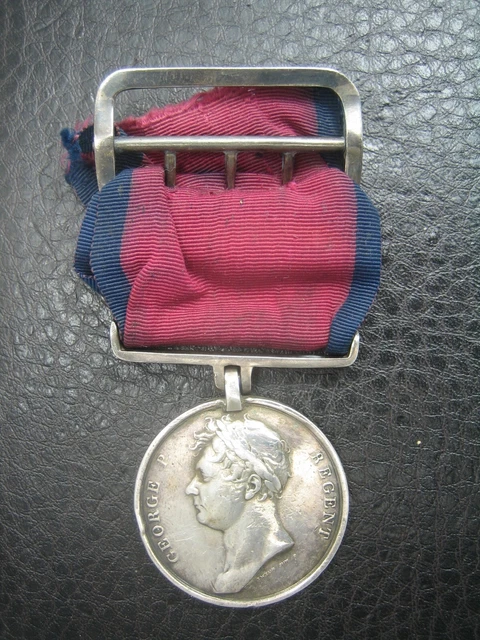 AUSTRALIAN RELATED OFFICER Waterloo 1815 Medal Carried Colours And ...