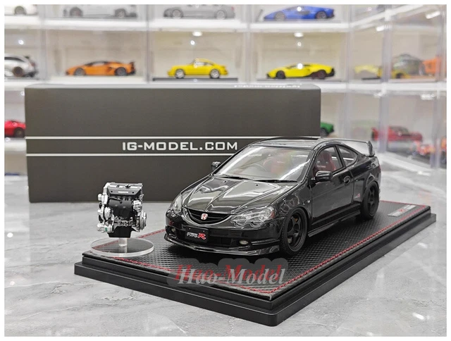 IG 1/18 HONDA civic DC5 TYPE R Honda INTEGRA JDM Resin Diecast Model ...
