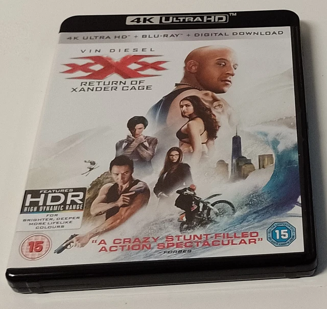 XXX: RETURN OF Xander Cage (4K Ultra HD) EUR 10,56 - PicClick IT