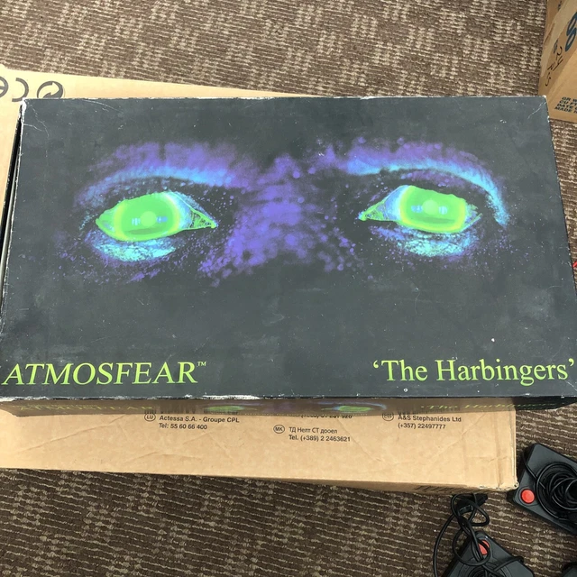 ATMOSFEAR THE HARBINGERS VHS Video Board Game Atmosphere Horror Game £ ...