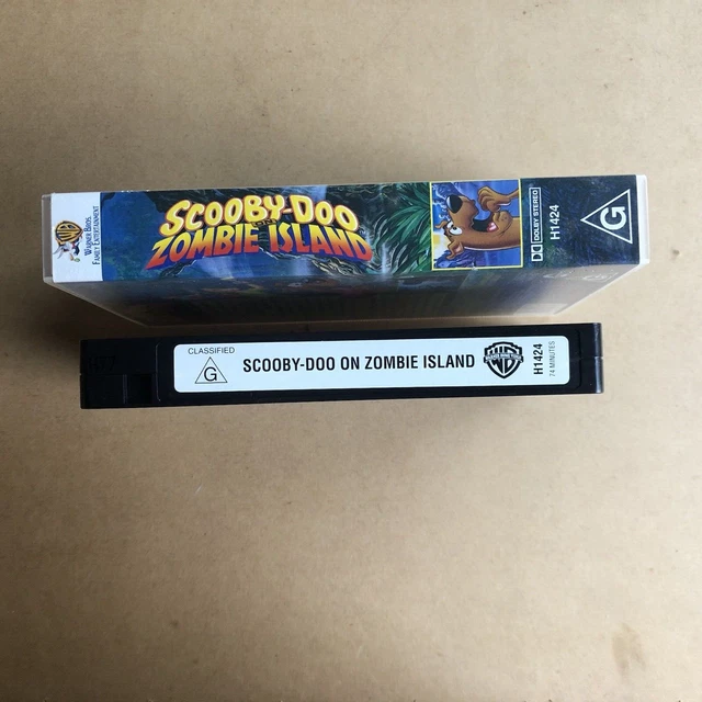 SCOOBY DOO ZOMBIE Island Kids Family Cartoon Network TV Series VHS ...