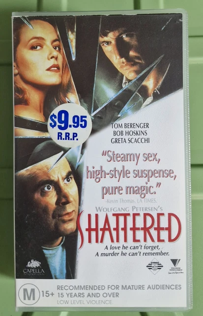 SHATTERED ACTION 1991 Roadshow M15+Home VHS Watched Works Great $25.00 ...