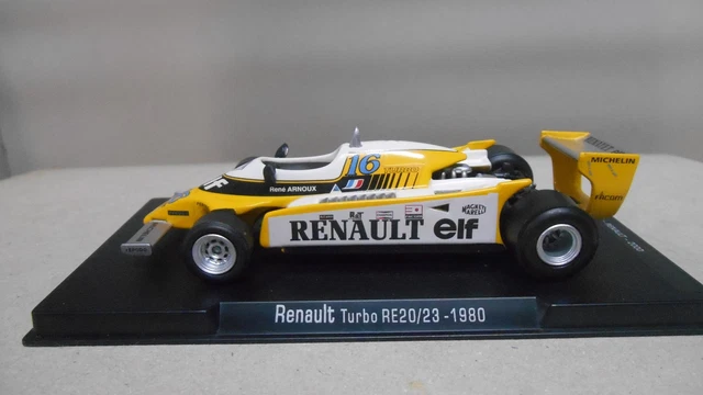 RENAULT RE20/23 TURBO Formula F1 1980 Rene Arnoux 1:43 Rba Ixo EUR 15 ...