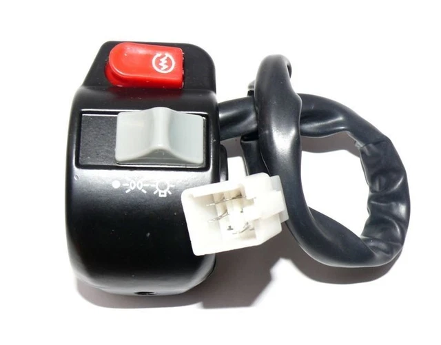 HANDLEBAR SWITCH MOTORCYCLE Conversion Cafe Racer Bobber Custom Right £ ...