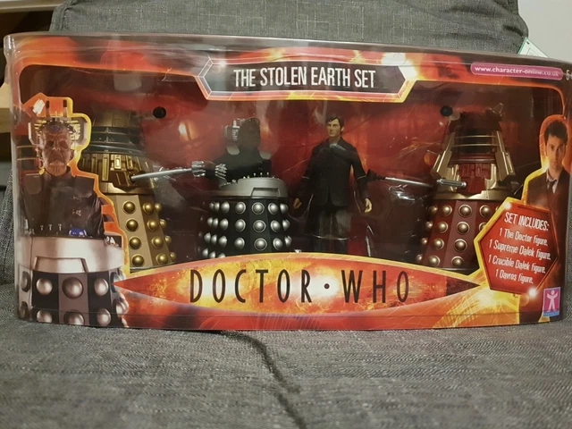 DOCTOR WHO - David Tennant The Stolen Earth Set inc Davros & Two ...