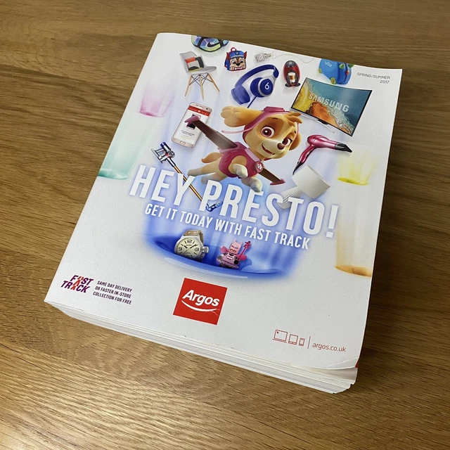 ARGOS CATALOGUE SPRING/SUMMER 2019 "Hey Presto! Get It Today With Fast ...