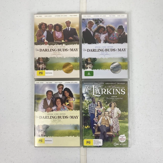 THE DARLING BUDS Of May Complete Series 1-3 + The Larkins Series 1 DVD R4 PAL EUR 22,18 ...