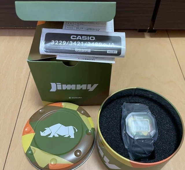 CASIO X SUZUKI G-shock DW-5600 Jimny Casio Samurai Watch 1000 Limited ...