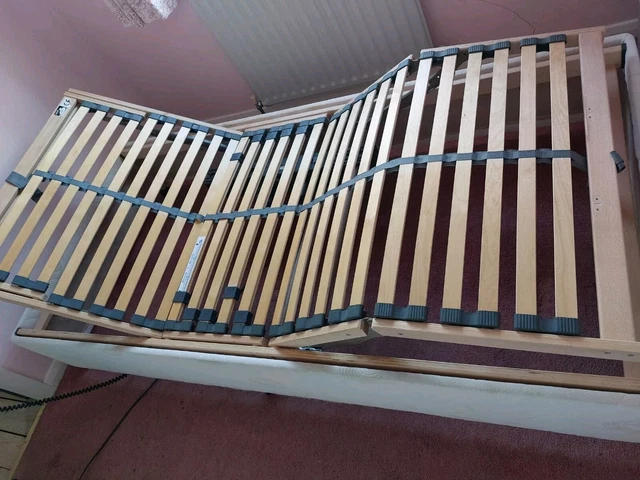 SINGLE ELECTRIC ADJUSTABLE Bed Elderly Disability Mobility With New ...
