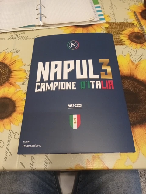 FOLDER NAPOLI CAMPIONE D'italia Scudetto 2023 Poste Italiane Napul3 EUR ... FOLDER NAPOLI CAMPIONE D'italia Scudetto 2023 Poste Italiane Napul3 EUR ...
