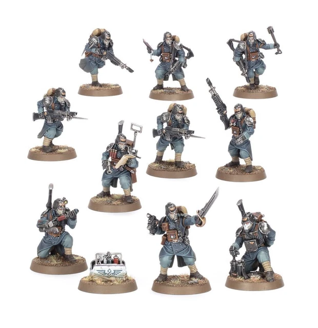 [SINLGES] DEATH KORPS of Krieg Kill Team - Single Miniatures ...