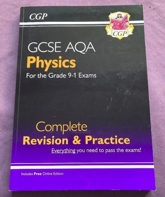 GCSE AQA PHYSICS CGP Complete Revision And Practice Guide Grade 9 1