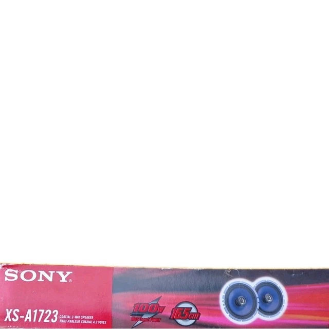 SONY XS-A1723 COAXIAL Car Speakers New In Box Never Opened £31.90 ...