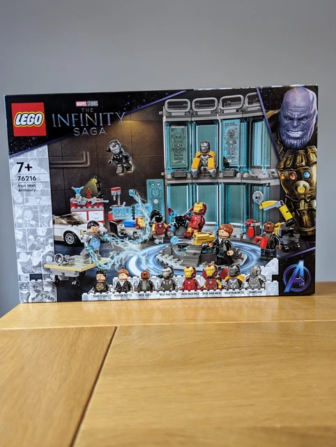 LEGO MARVEL: IRON Man Armory (76216) SET NUOVO, SIGILLATO E RITIRATO ...