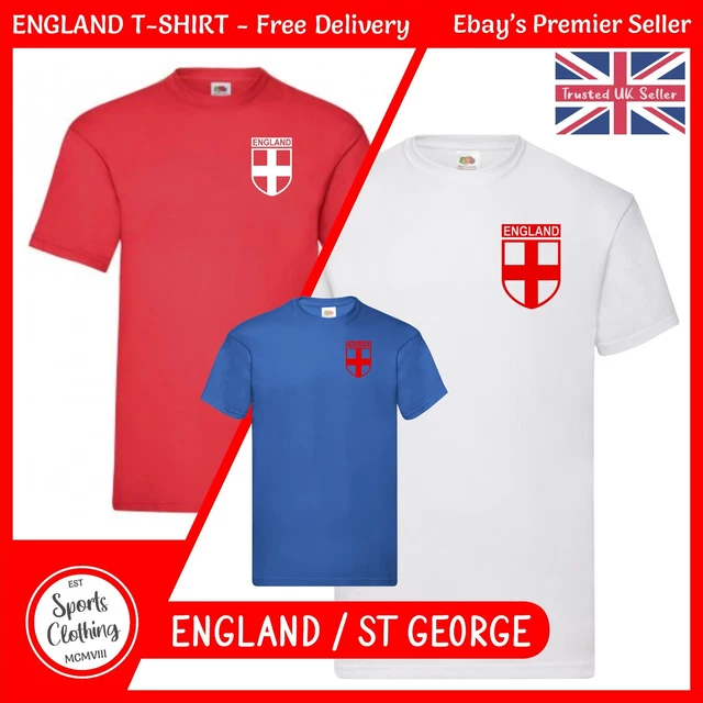 ENGLAND FOOTBALL EURO 2024 T-Shirt - Retro Men Unisex Women - TEE SALE £5.99 - PicClick UK