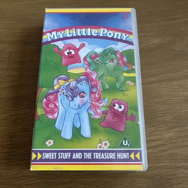 MY LITTLE PONY - Sweet Stuff And The Treasure Hunt VHS Video - Retro ...