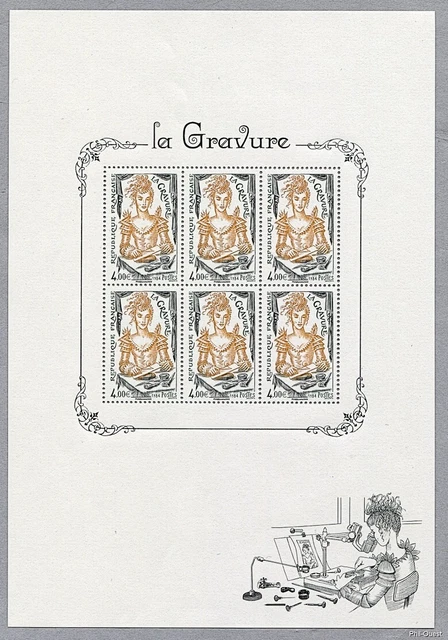 BLOC BF150** - 2020 - Gravure de Decaris - Tirage limité EUR 32,00 ...