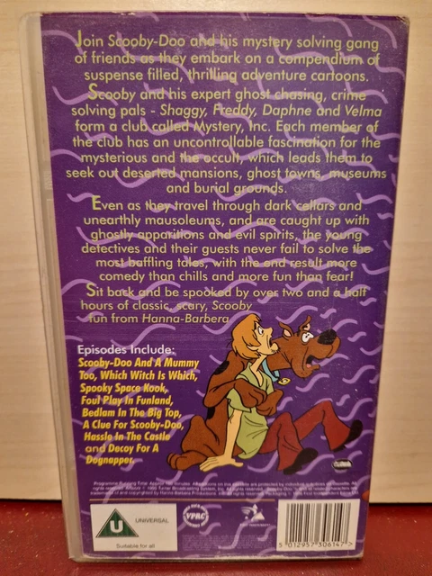 SCOOBY-DOO - BUMPER Edition - Hanna-Barbera - PAL VHS Video Tape (A41 ...